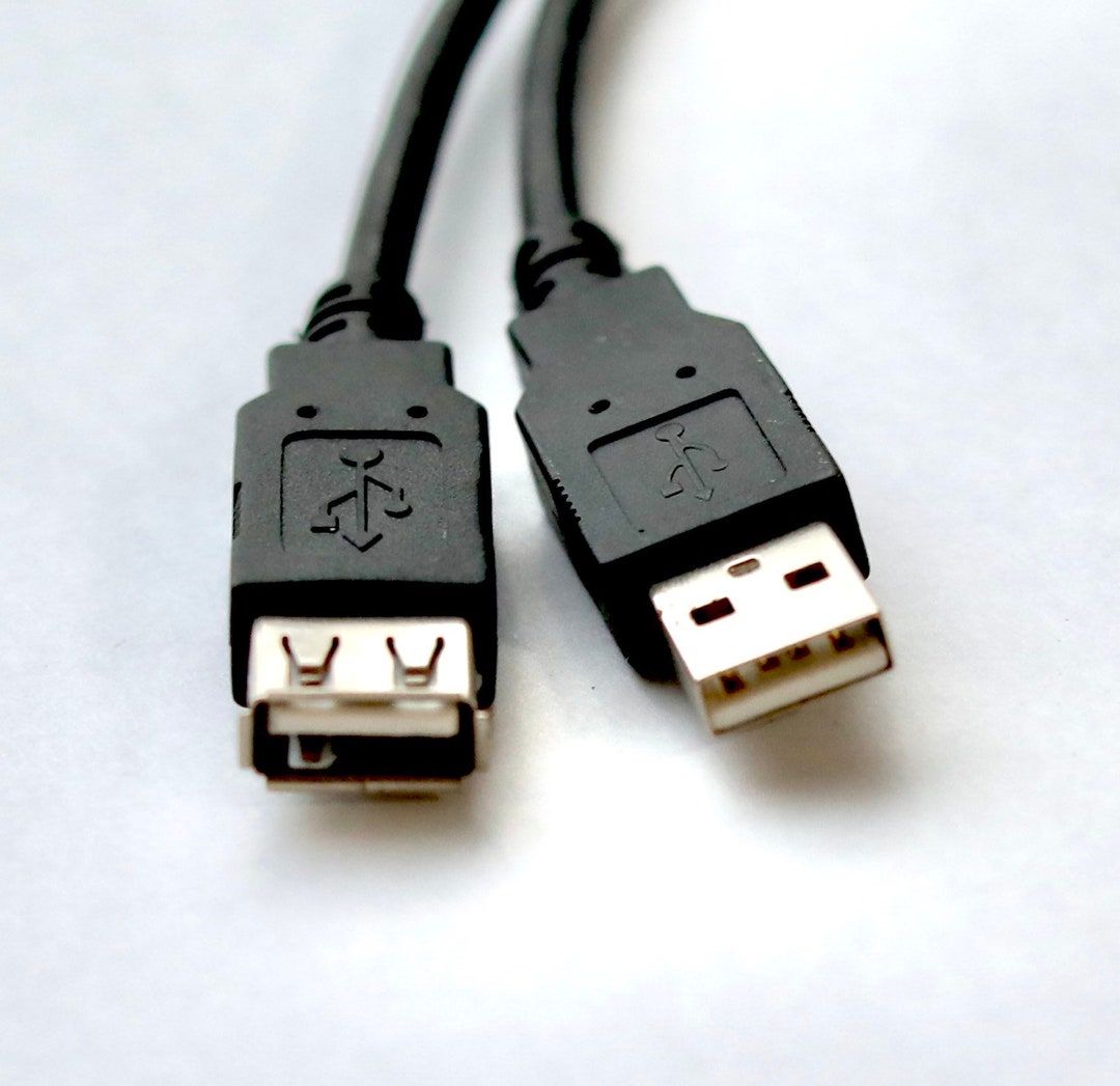 USB Extension Cable 5ft : Type A Male to Type A Female - Etsy