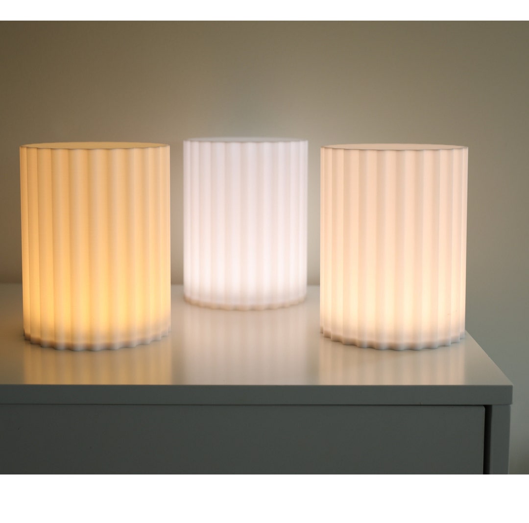 3-color Corded Touch Table Lamp: the Nova - Etsy