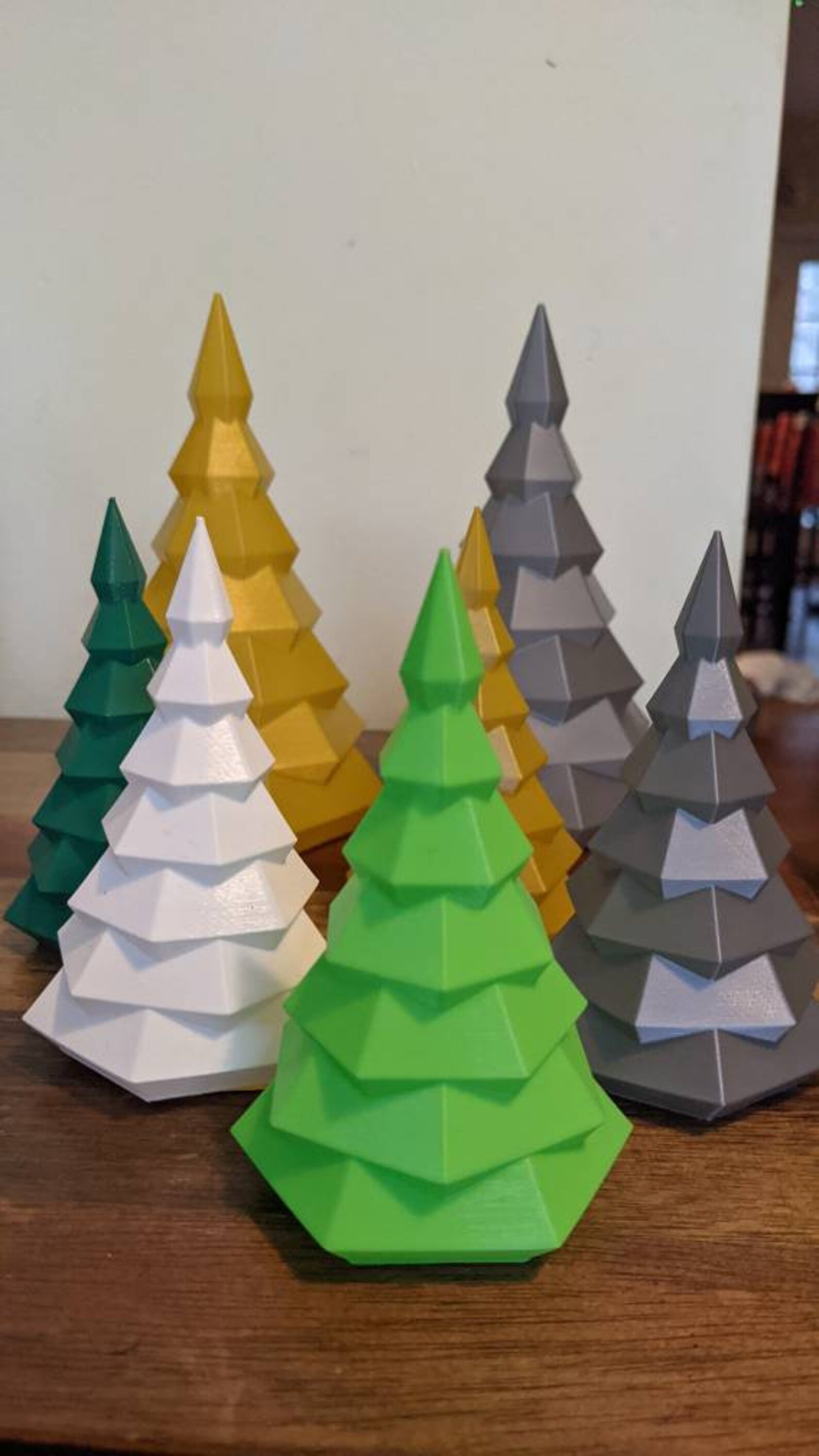 3D Printed Christmas Tree, Pine, Tree, Christmas, Holiday, Winter ...