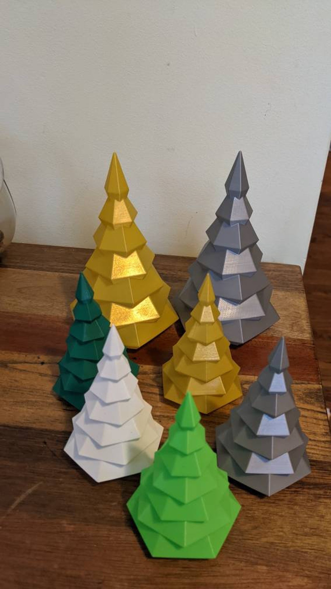 3D Printed Christmas Tree, Pine, Tree, Christmas, Holiday, Winter ...