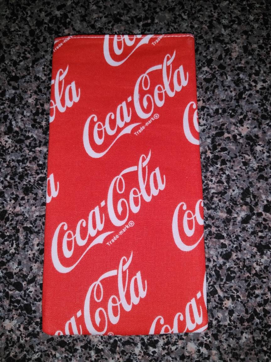 Coca Cola Homemade Eyeglass/sunglass Case - Etsy