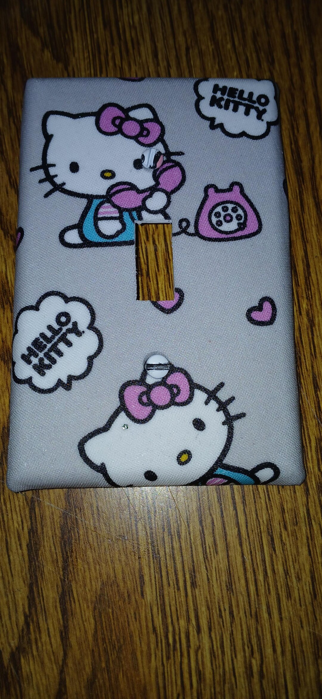 Hello Kitty 1-light Switch Plate Cover - Etsy