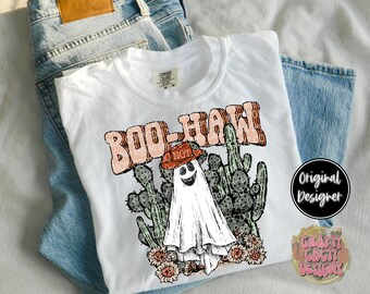 Boo Haw, Yee Haw Ghost Png, Halloween Shirt, Instant Digital Download ...