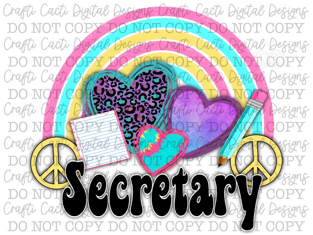 Secretary Digital Download - Etsy