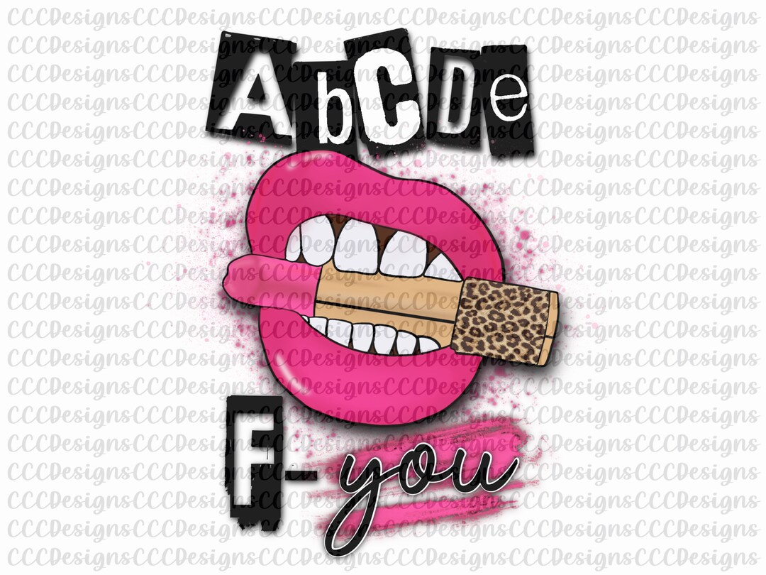 Abcdefu Song Digital Download PNG - Etsy