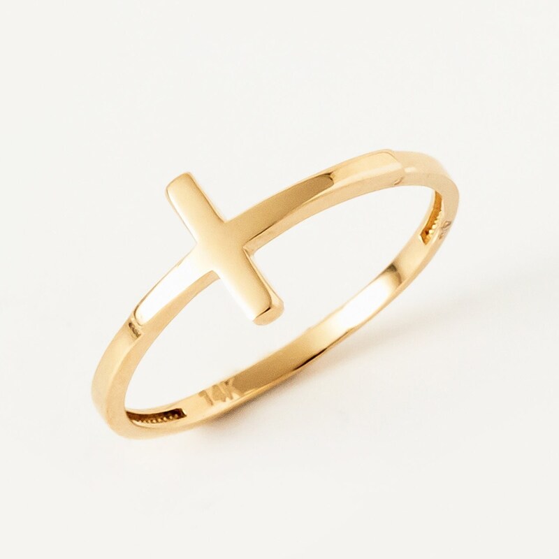 Cross Ring - Etsy