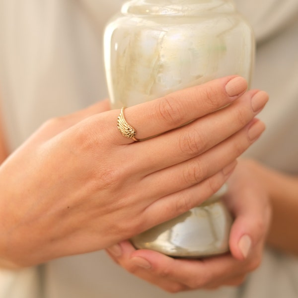 Gold Angel Wing - Etsy