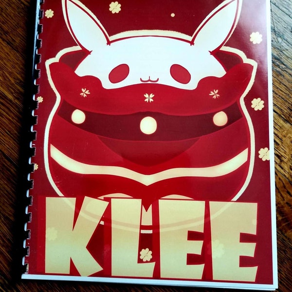 Genshin Notebook - Etsy