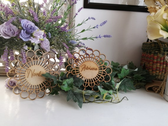 BOHO Type Flower Laser Cut File Boho Svg Rattan Flower - Etsy UK