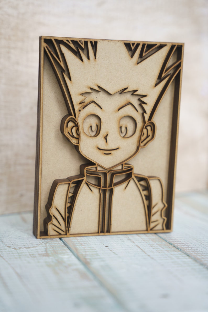 Gon, Manga Series, Gon Vector, Gon Anime, Gon Svg, Gon for Laser ...