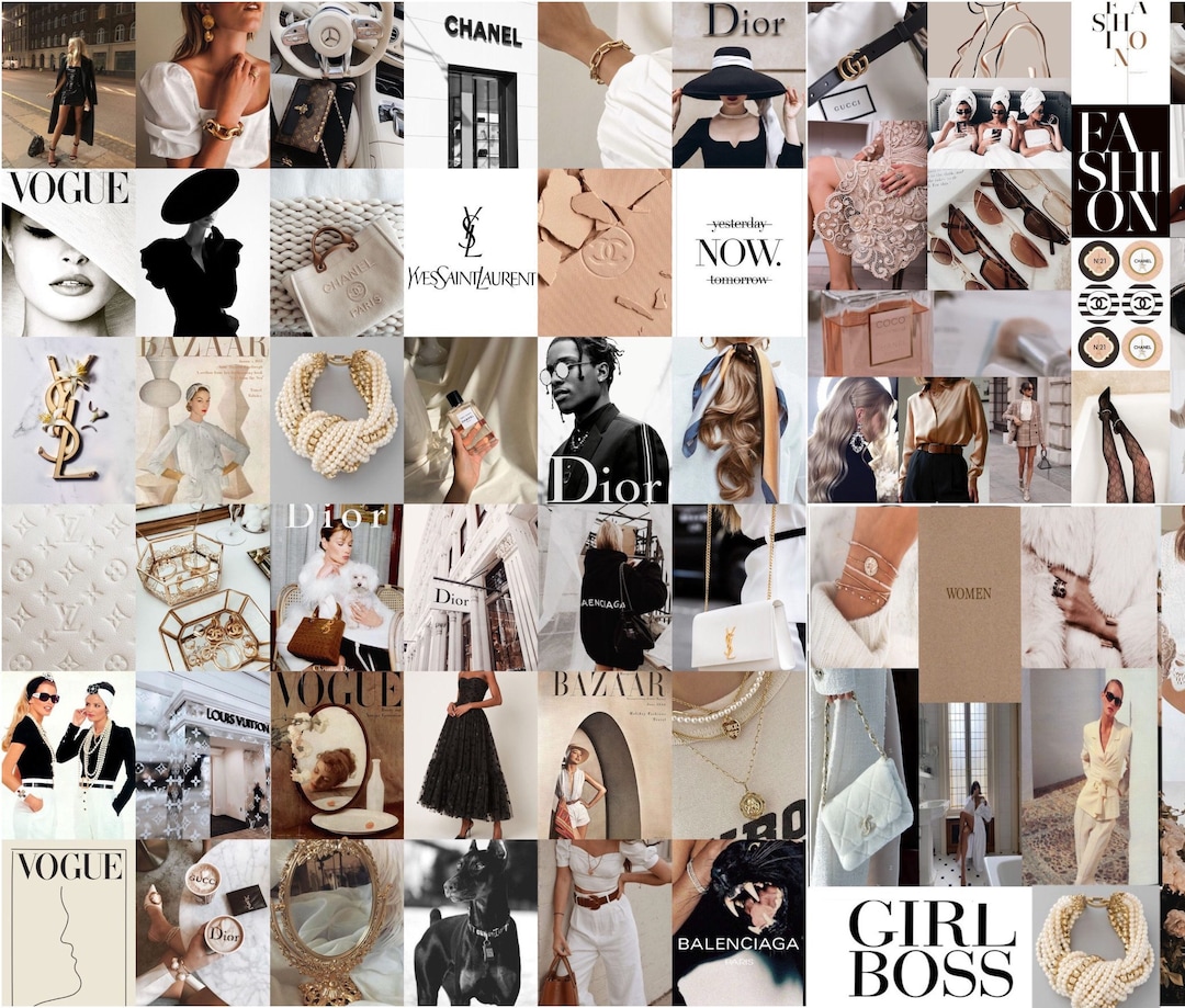Collage Kit Fashion Wall Collage Kit Tezza Collage Kit DIGITAL DOWNLOAD ...