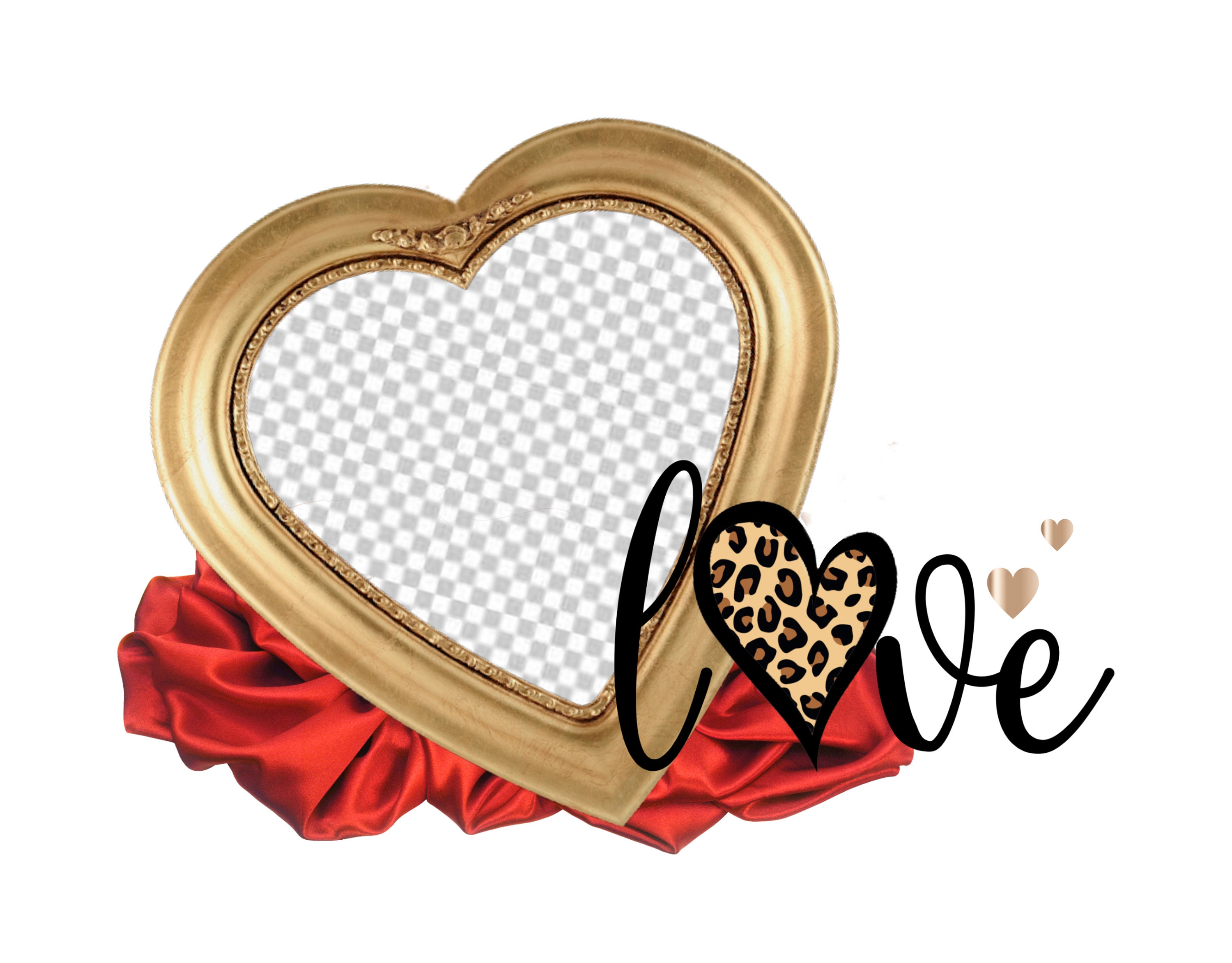 Heart Frame For Photoshop