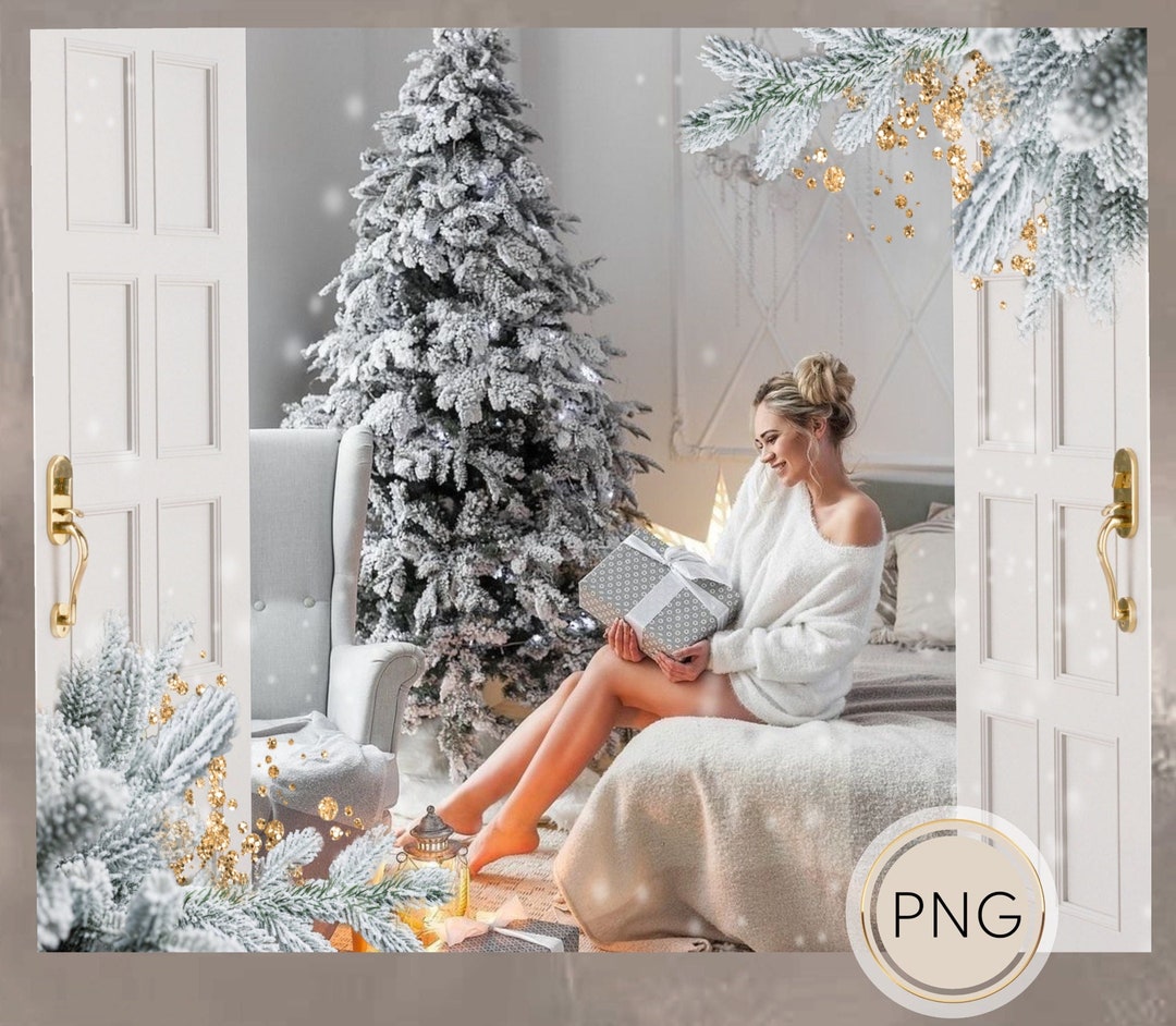 Snow Overlay Christmas Overlays Snowflake Overlay Bokeh Overlay DIGITAL ...