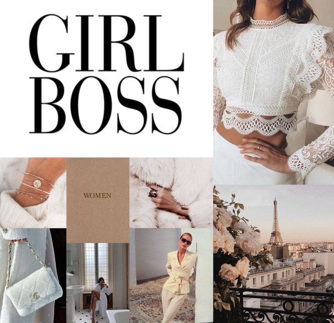 Collage Kit Fashion Wall Collage Kit Tezza Collage Kit DIGITAL | Etsy