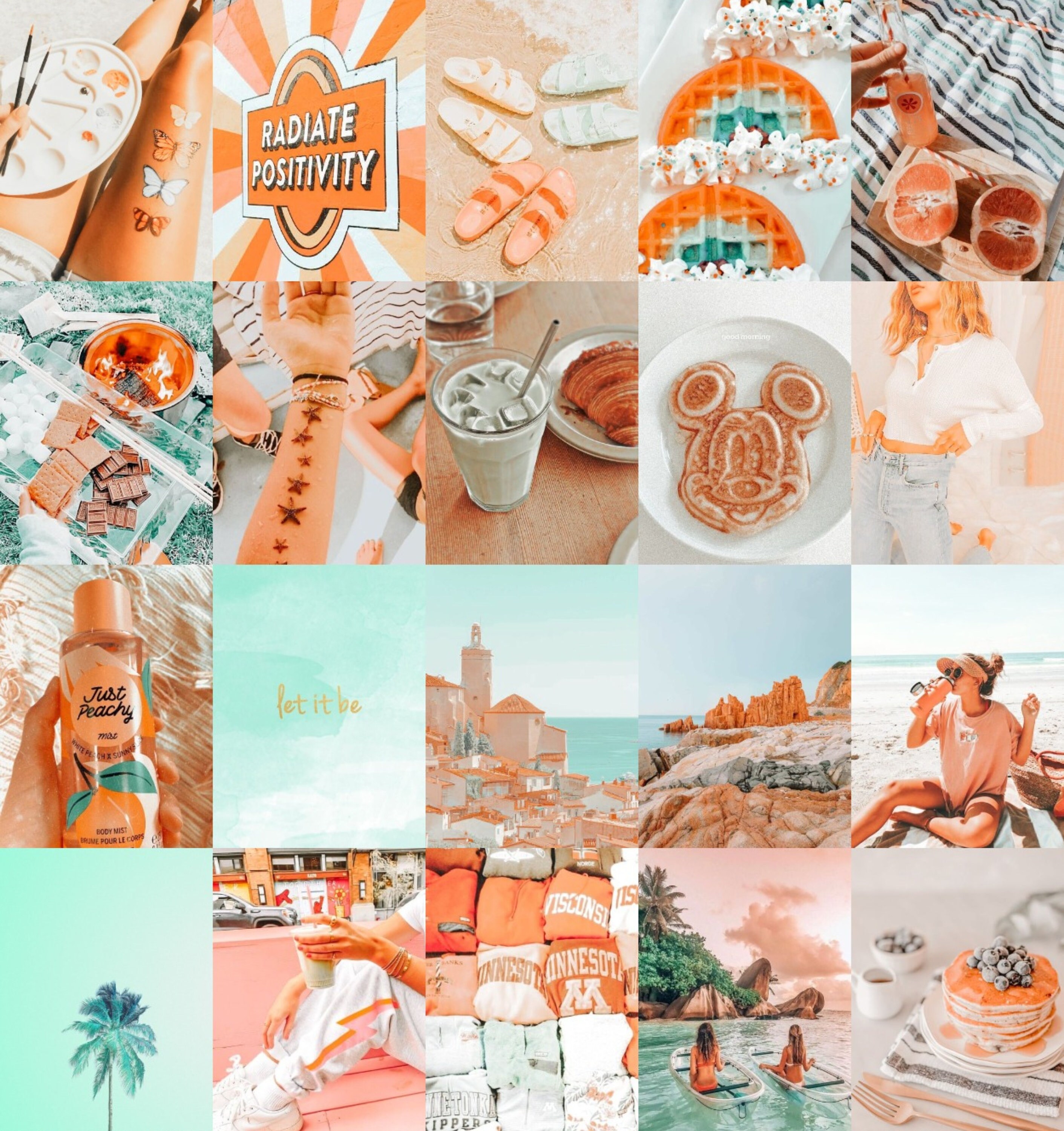 Wall Collage Kit Vsco Wall Collage Photo Collage Kit DIGITAL - Etsy Canada