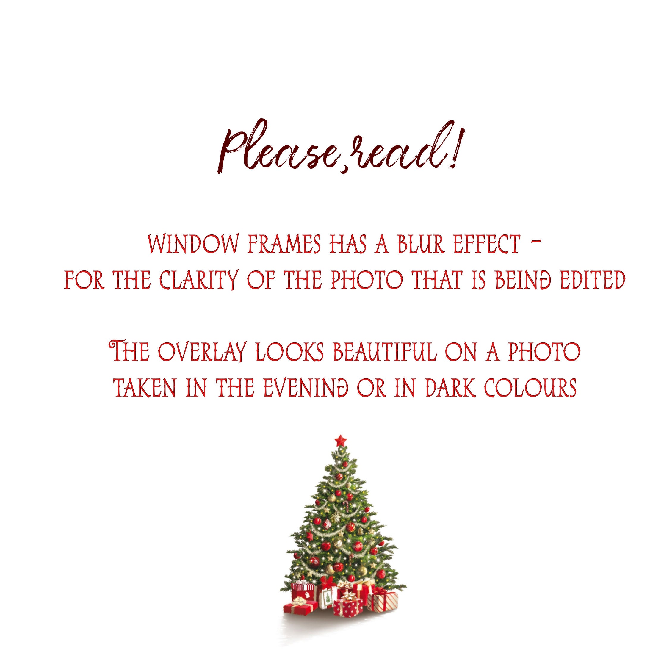 Window Overlay Snow Backdrop Christmas Window DIGITAL DOWNLOAD - Etsy