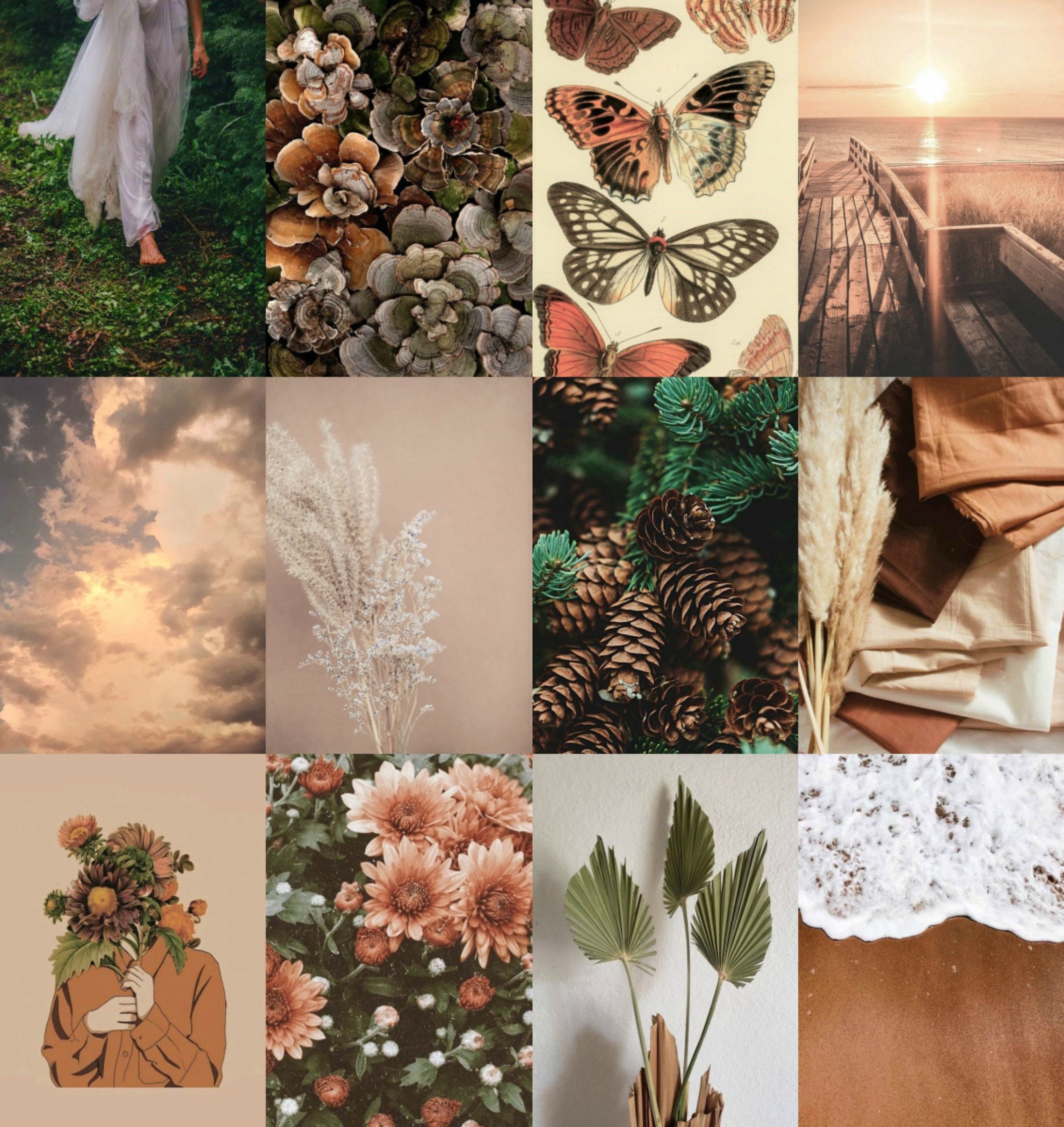 Photo Collage Kit Wall Collage Kit VSCO Wall Collage PRINTS 50 - Etsy