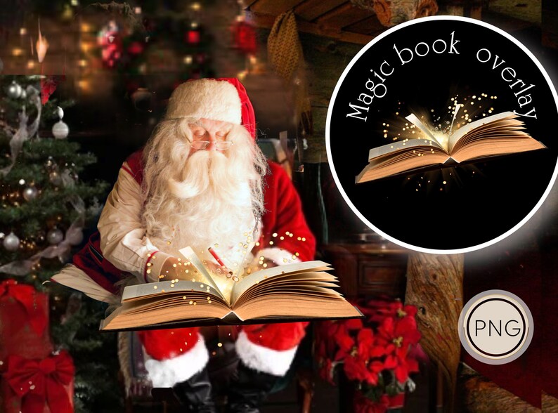 Magic Book Overlay Sparkler Overlay Confetti Overlay Glitter - Etsy