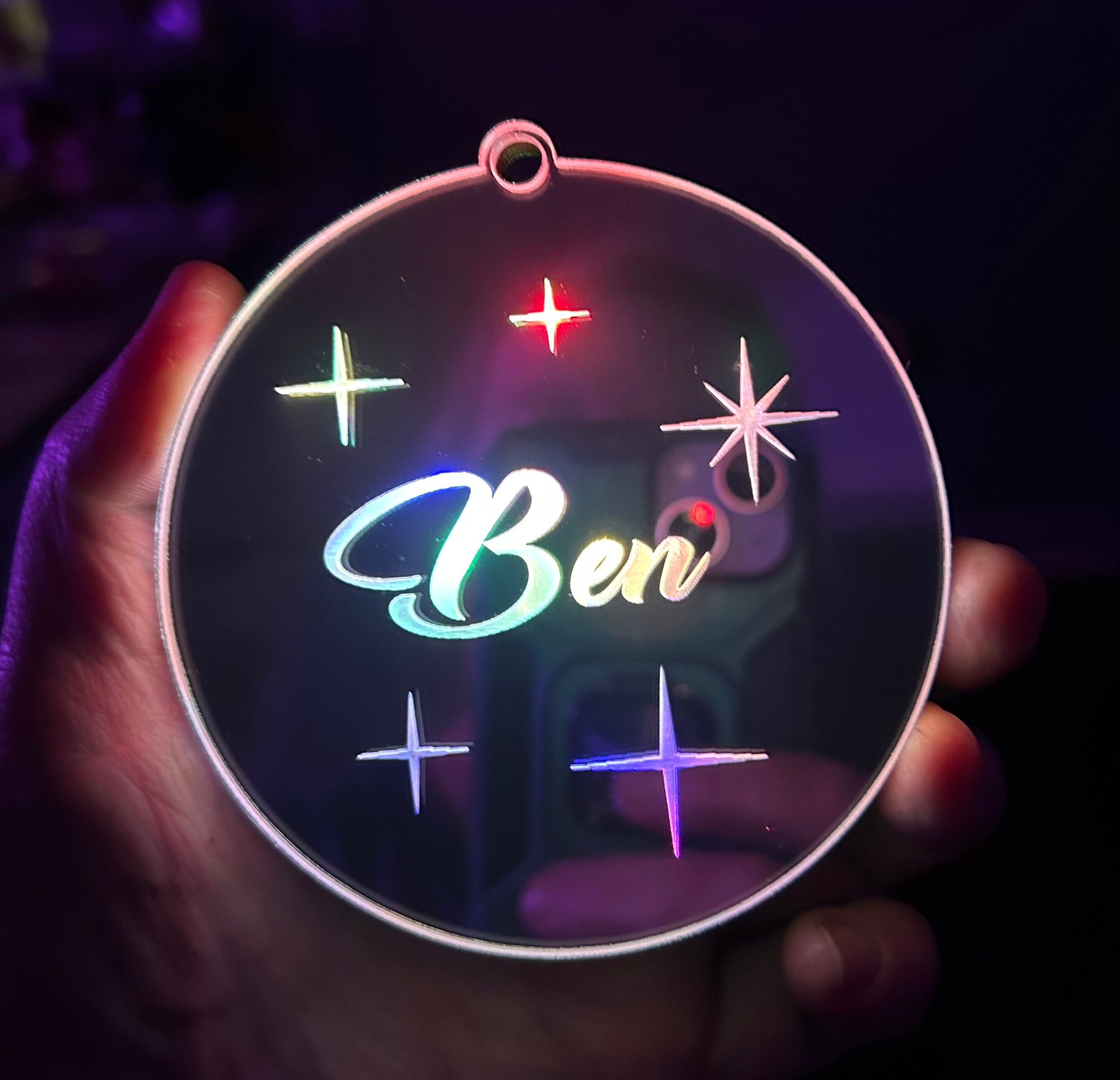 Light up Ornaments SVG Digital File - Etsy