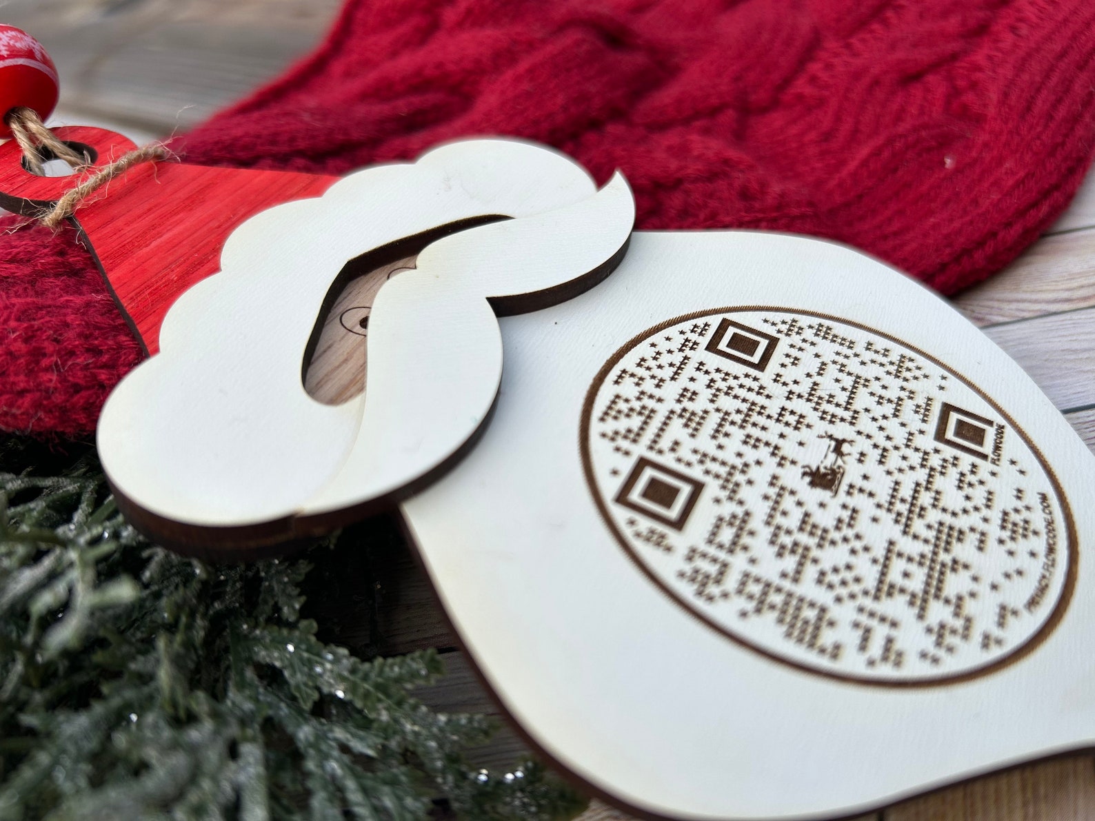 Santa Tracker QR Code Digital File SVG - Etsy
