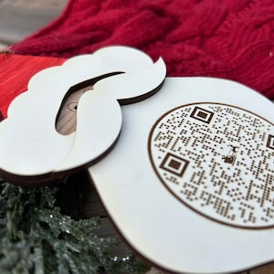 Santa Tracker QR Code Digital File SVG - Etsy