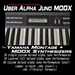 Uber Alpha Juno MODX Sample Pack for Yamaha Montage & MODX Synthesizer ...