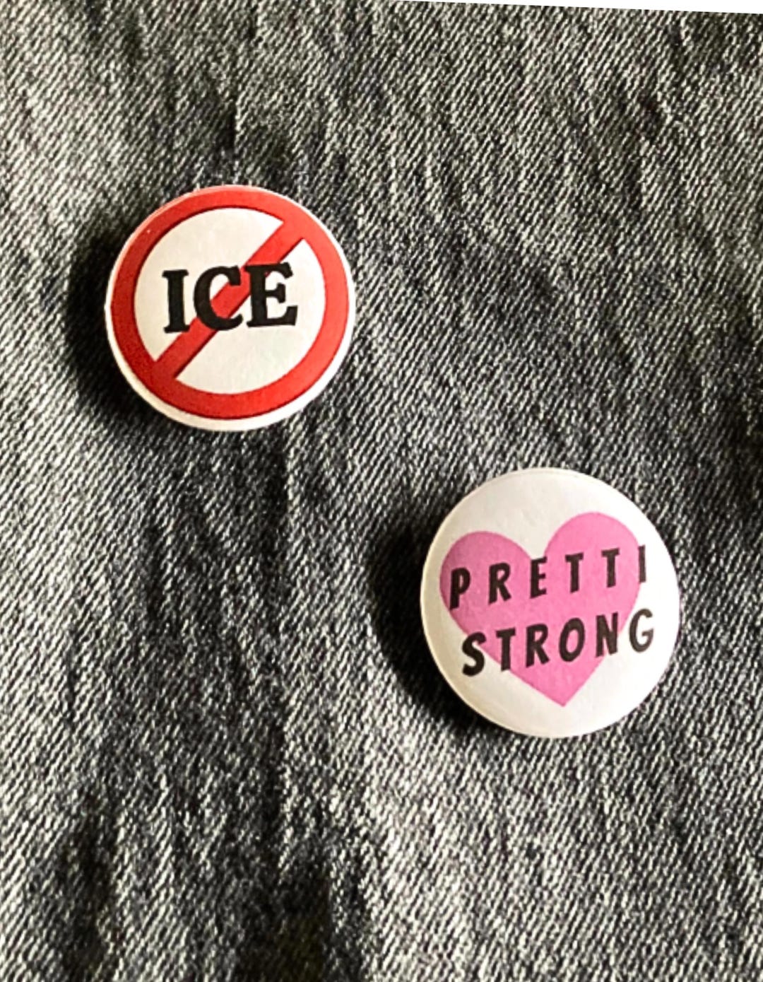 Alex Pretti Memorial Button Set, Anti ICE Protest Buttons Pins - Etsy