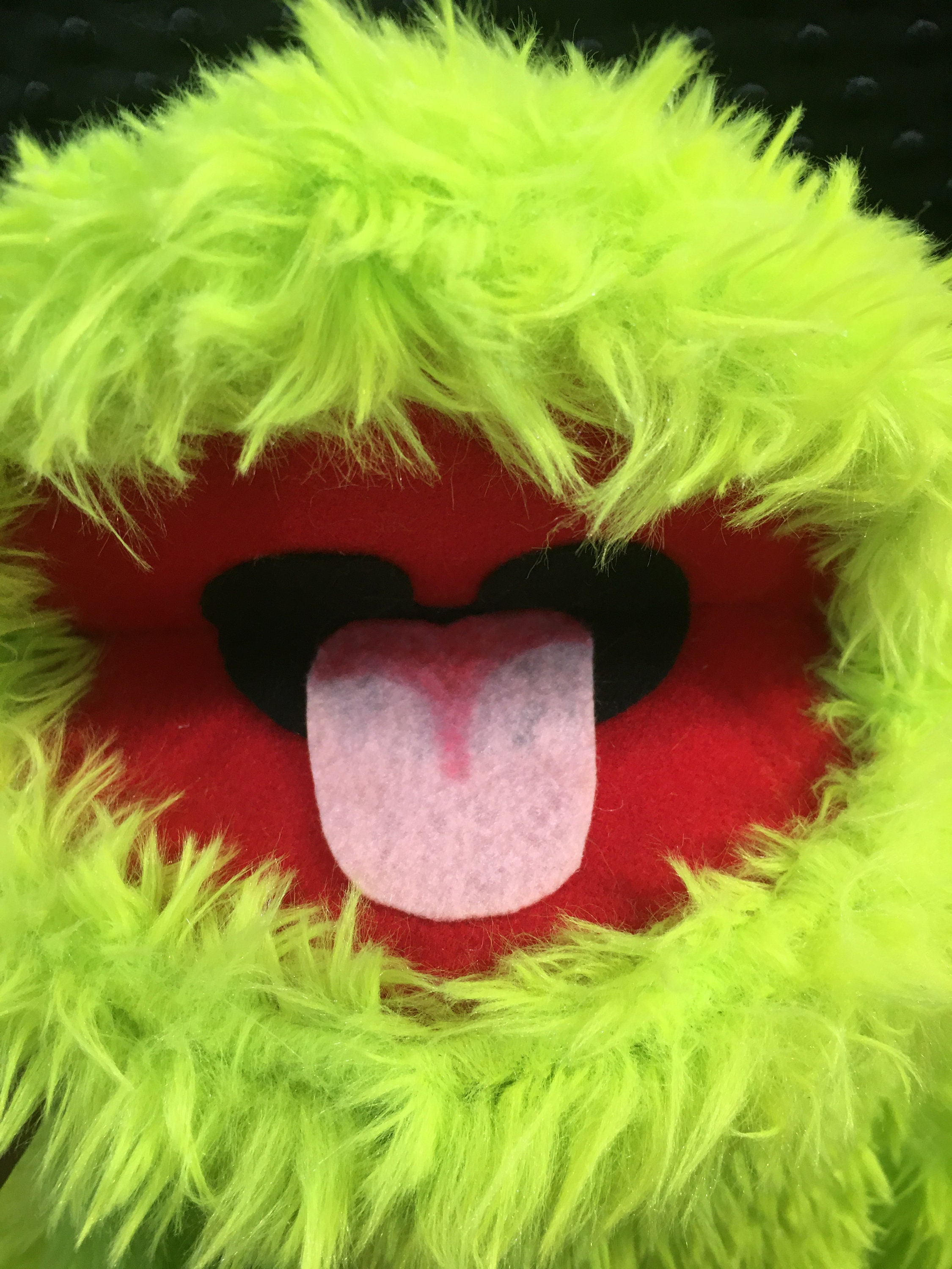 Handmade Furry Puppet With Hands, Ventriloquist Prop, Imaginative Play ...