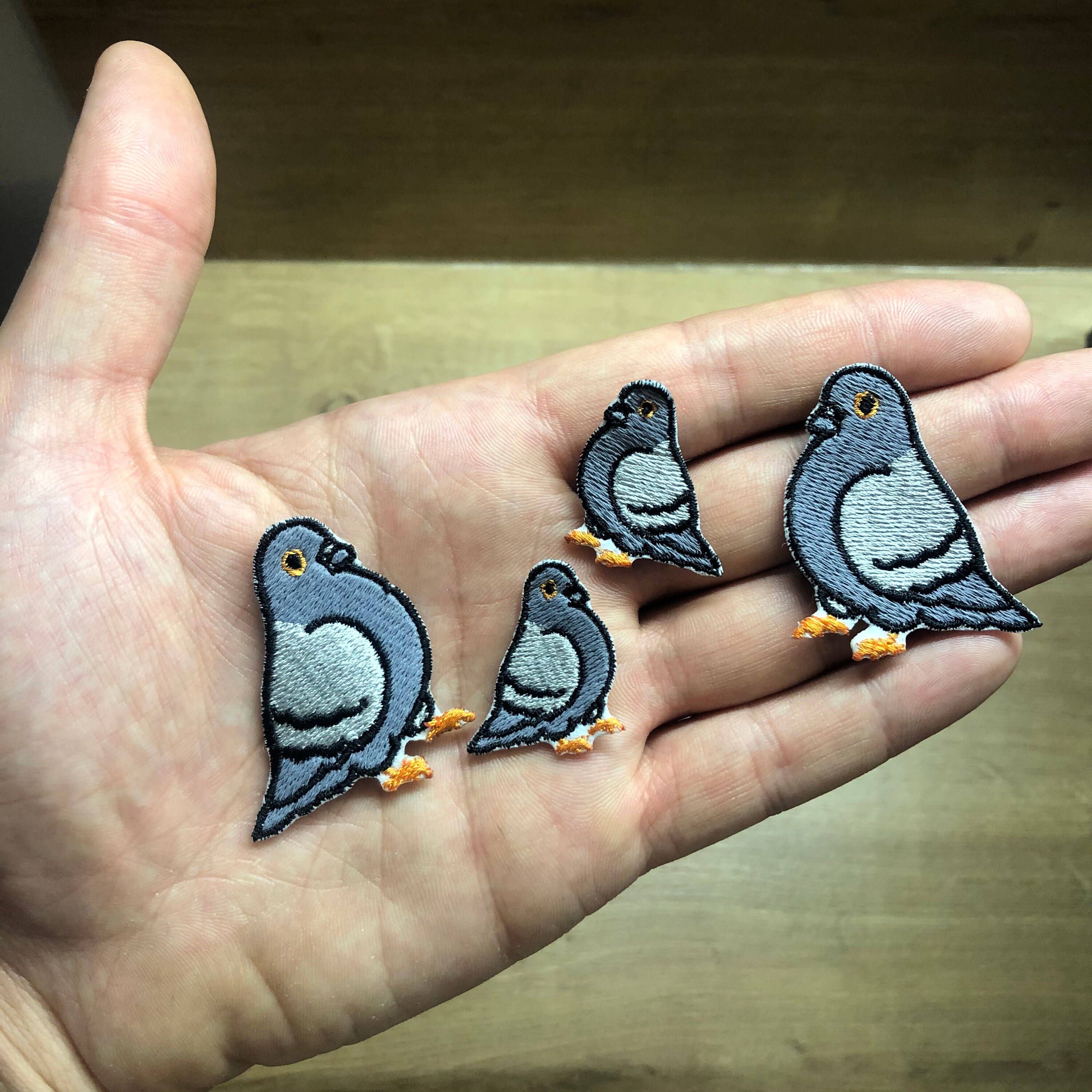 Pigeon Patch Embroidered Patch Iron-on/sew-on Meme Patch | Etsy