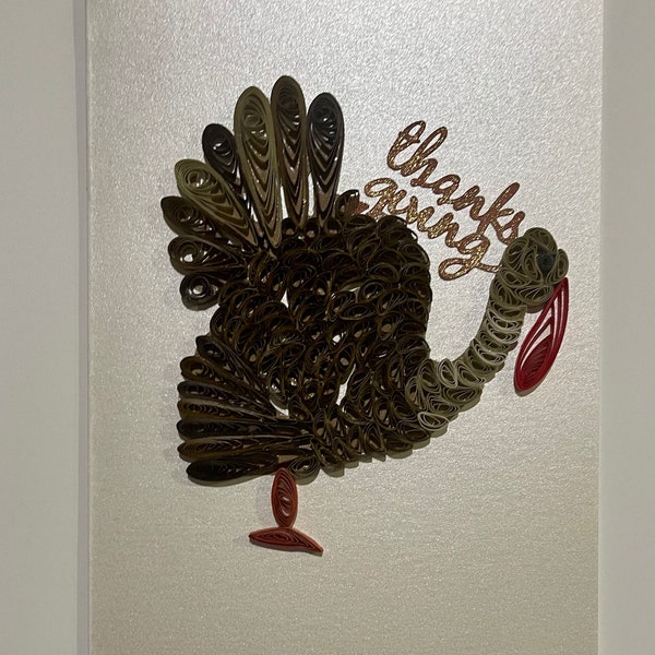 Turkey Card - Etsy