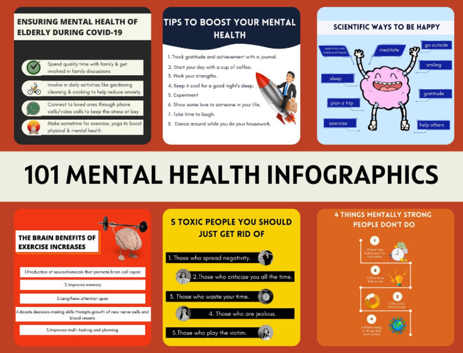 101 Mental Health Infographics for Instagram Mental Health | Etsy
