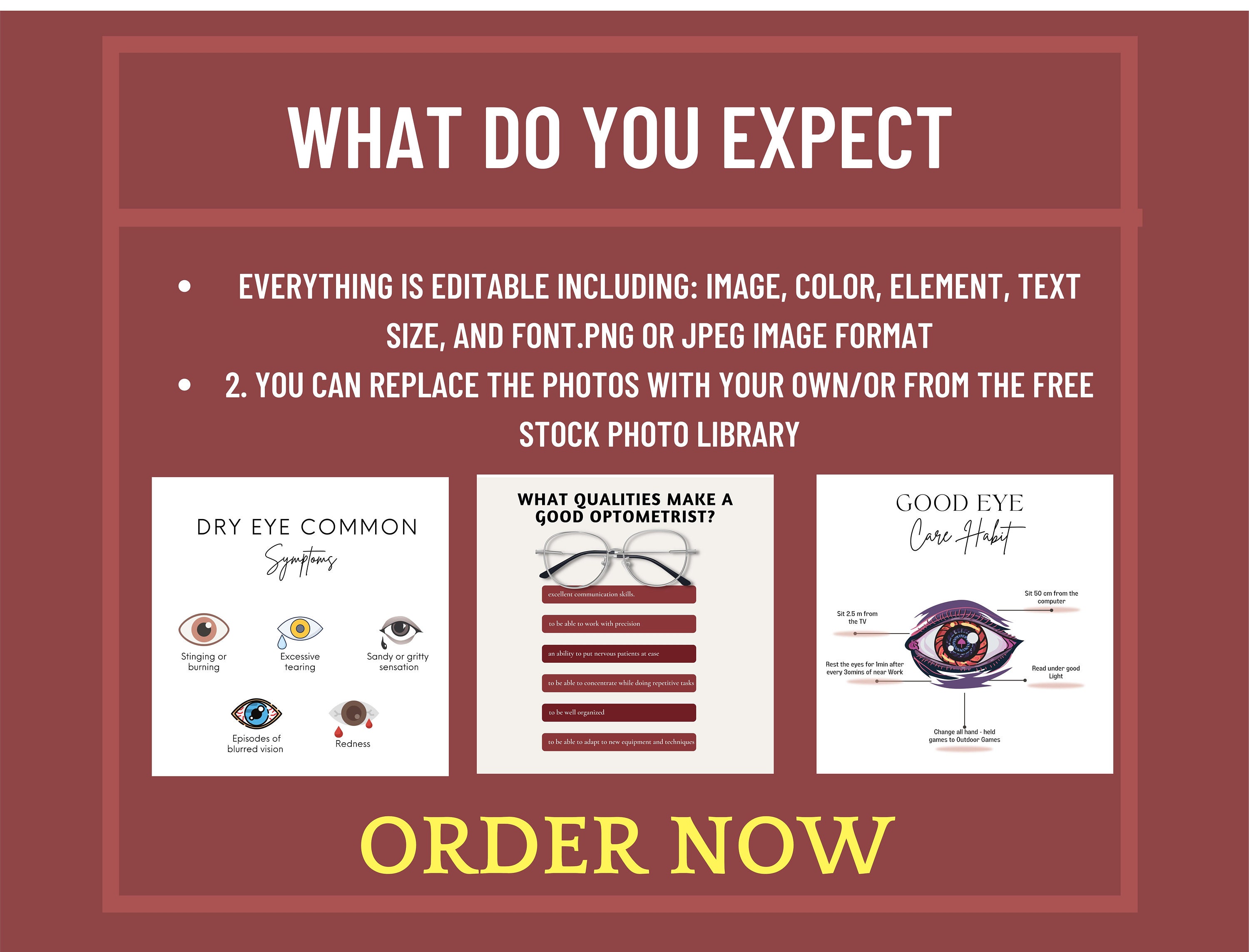 NEW LUANCH ! Optometry & Optical Instagram Post Templates | Optical ...