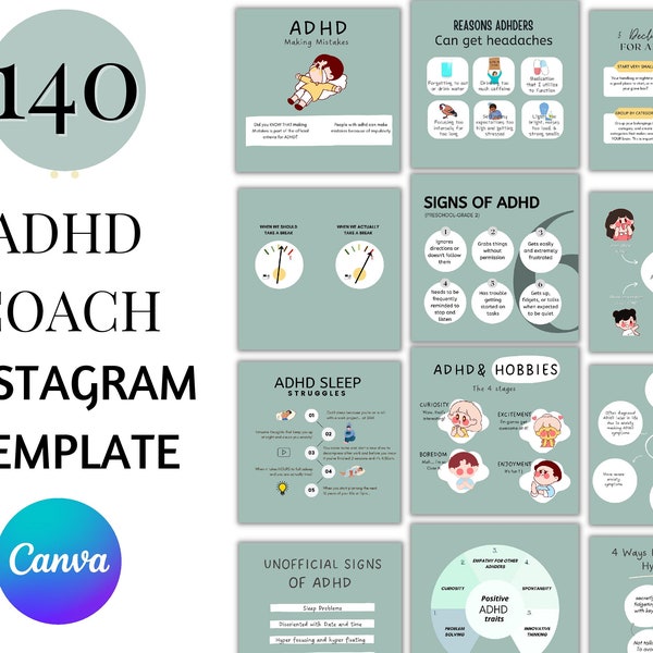Adhd Posters - Etsy
