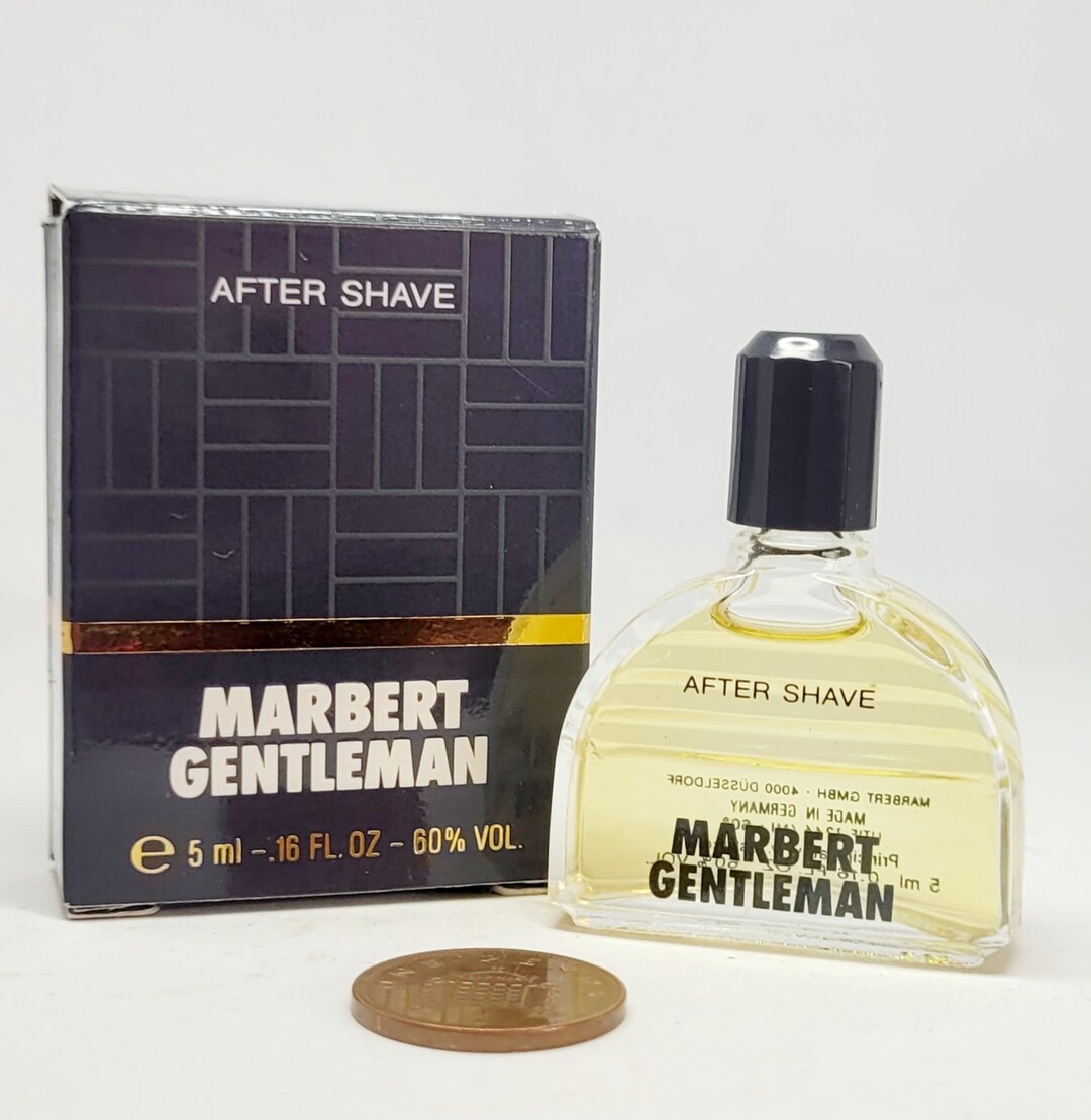 Vintage MINIATURE Marbert Gentleman,mens Fragrance,5ml MINI Edt ...