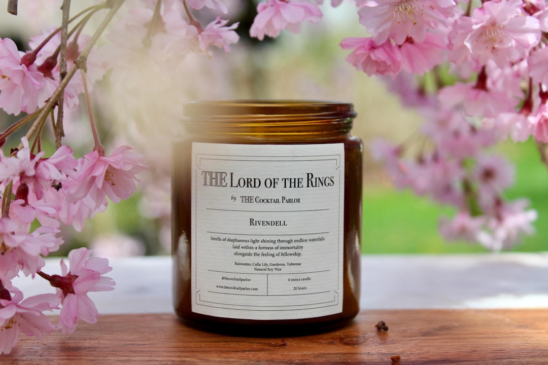 Rivendell; Lord of the Rings Inspired Candle - Etsy