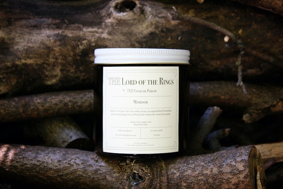 Mordor Lord of the Rings Inspired Candle 8oz | Etsy