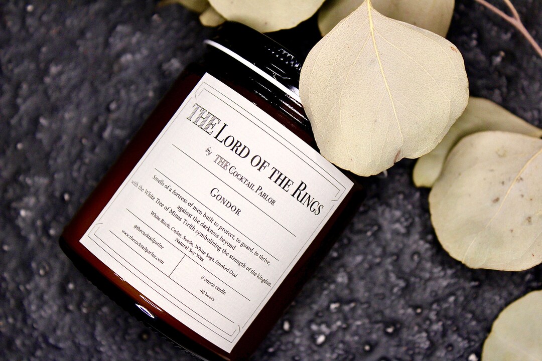 Gondor; Lord of the Rings Inspired Candle - Etsy