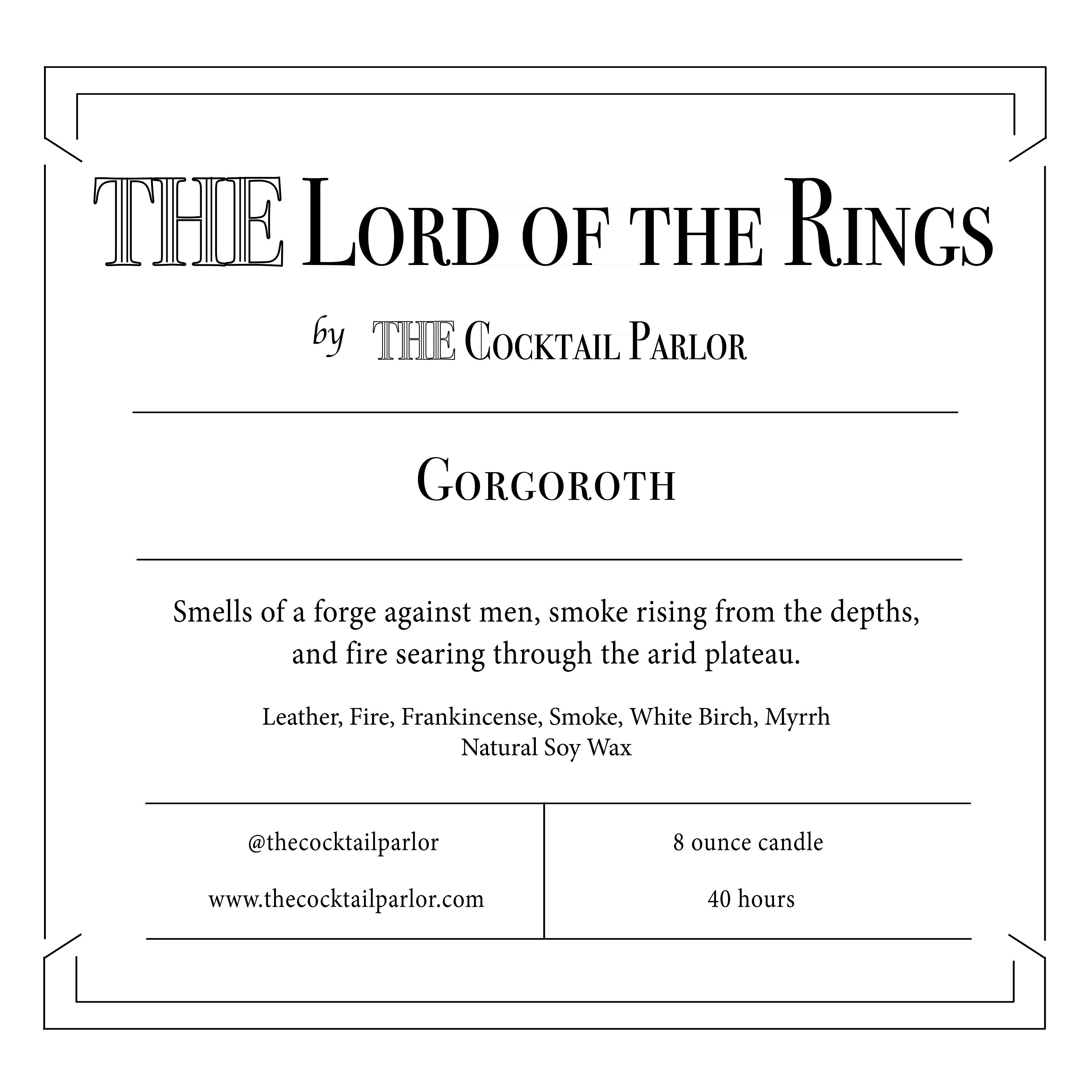 Gorgoroth Lord Of The Rings