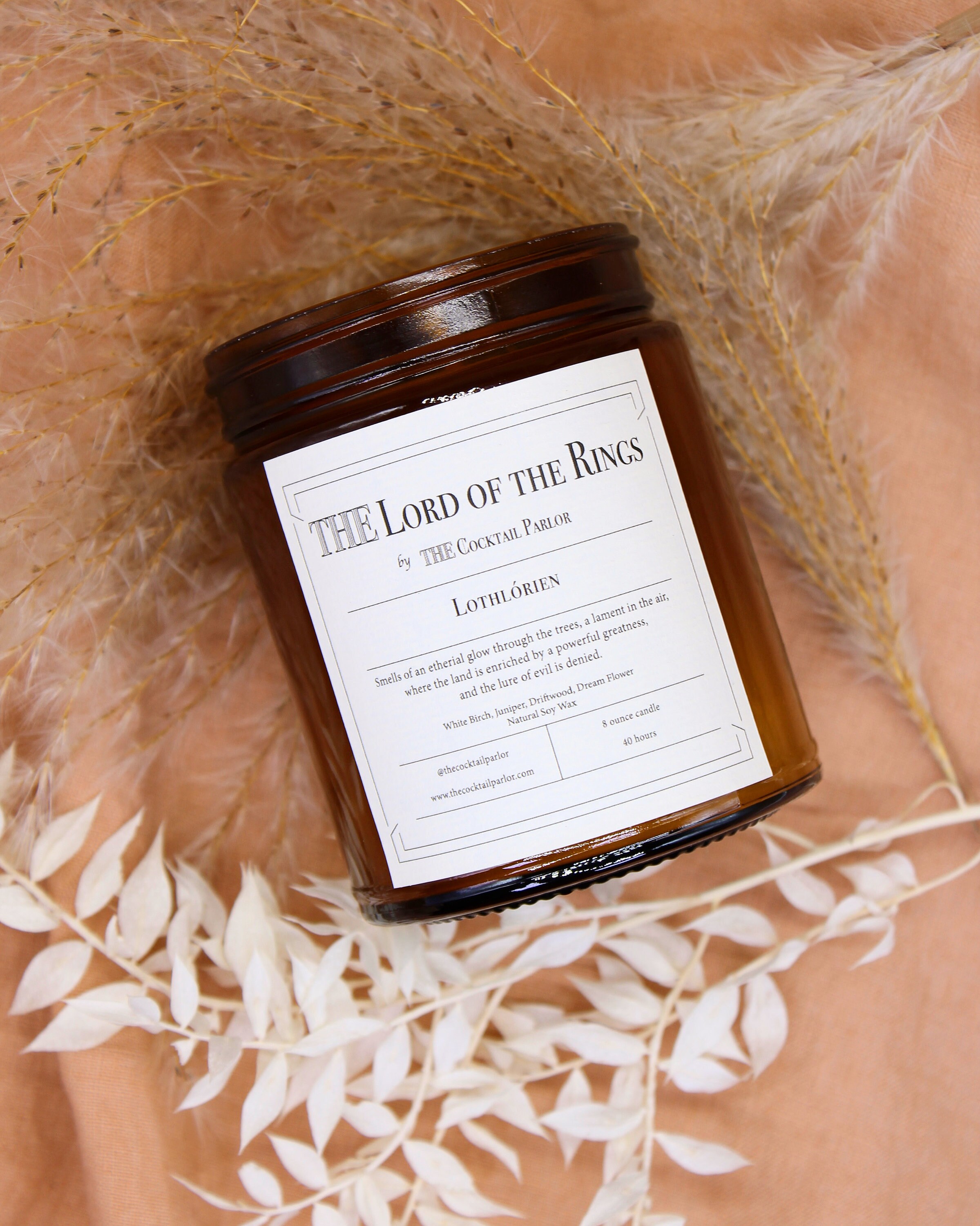 Lothlórien; Lord of the Rings Inspired Candle - Etsy