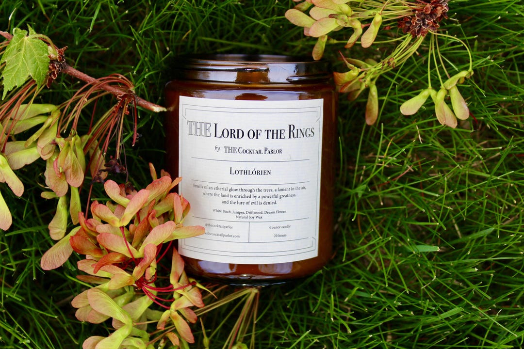 Lothlórien; Lord of the Rings Inspired Candle - Etsy