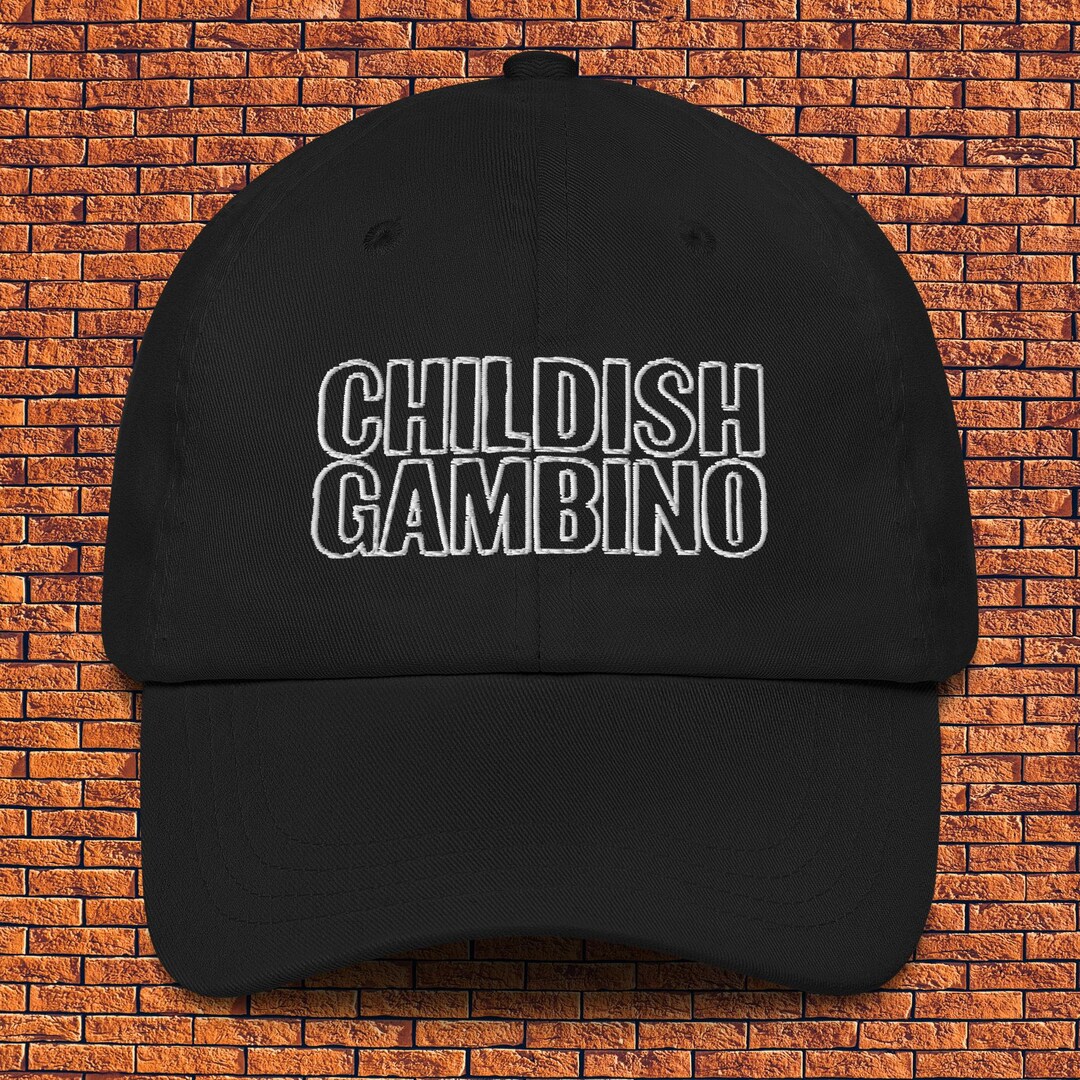 Childish Gambino Outline Classic Embroidered Baseball Cap Childish ...