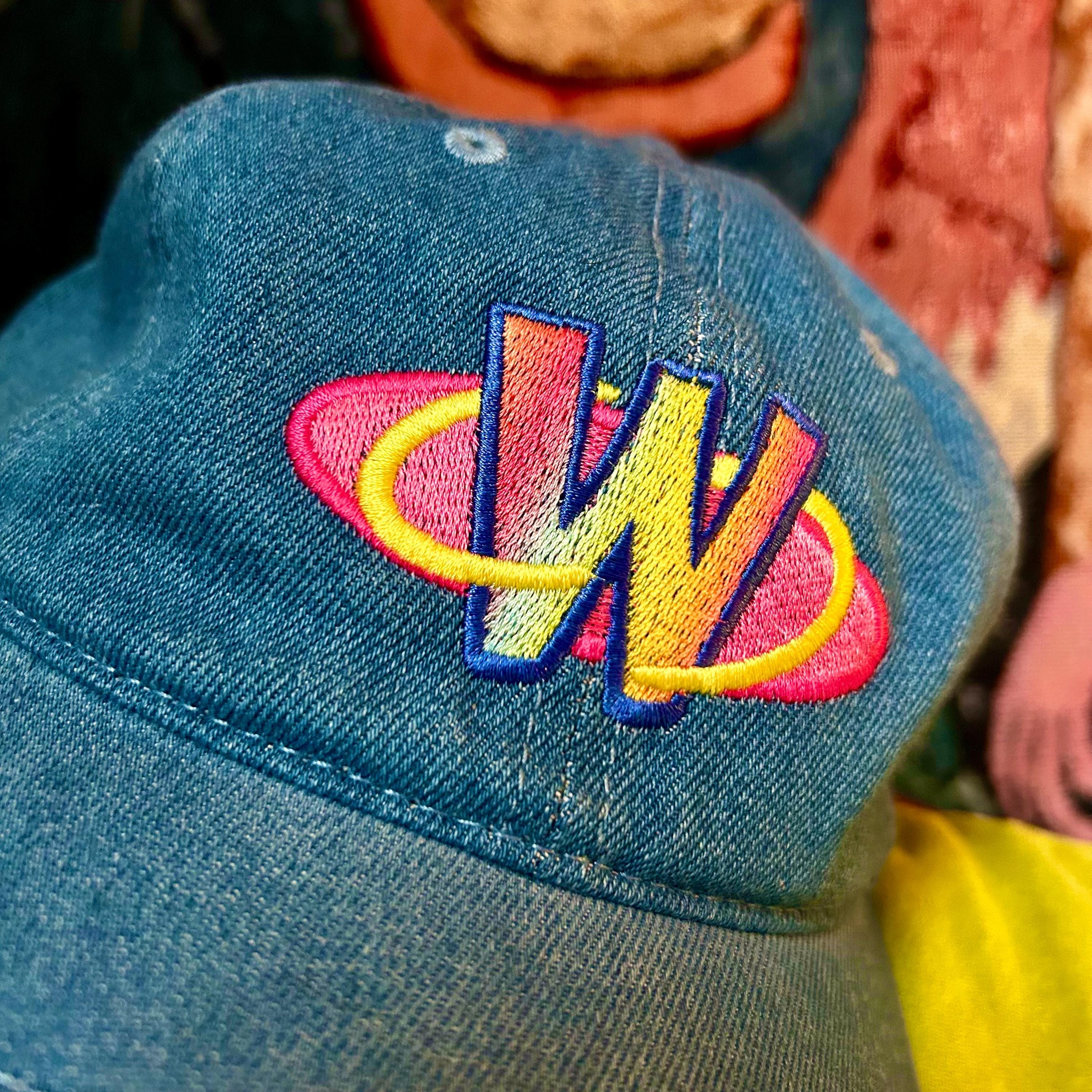 Webkinz "magic W" Embroidered Denim Hat - Webkinz Inspired Gift - Etsy