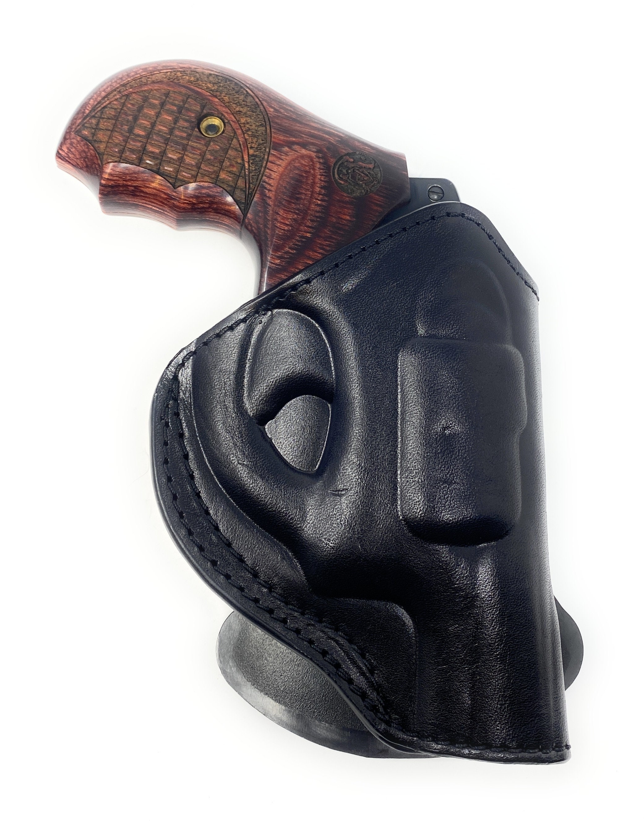 Cardini Leather J-frame Revolver Paddle Holster-owb CCW - Etsy