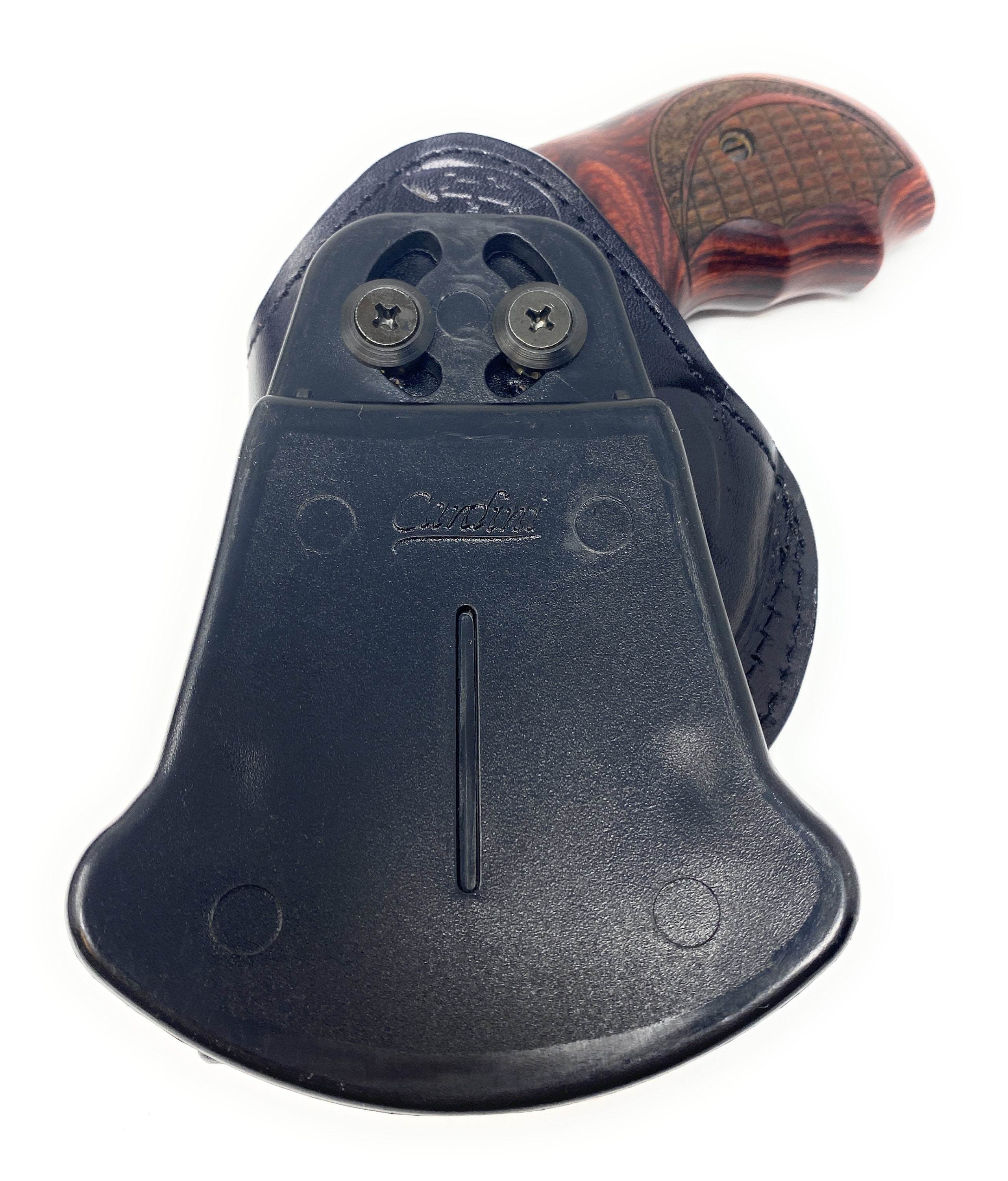 Cardini Leather J-frame Revolver Paddle Holster-owb CCW - Etsy