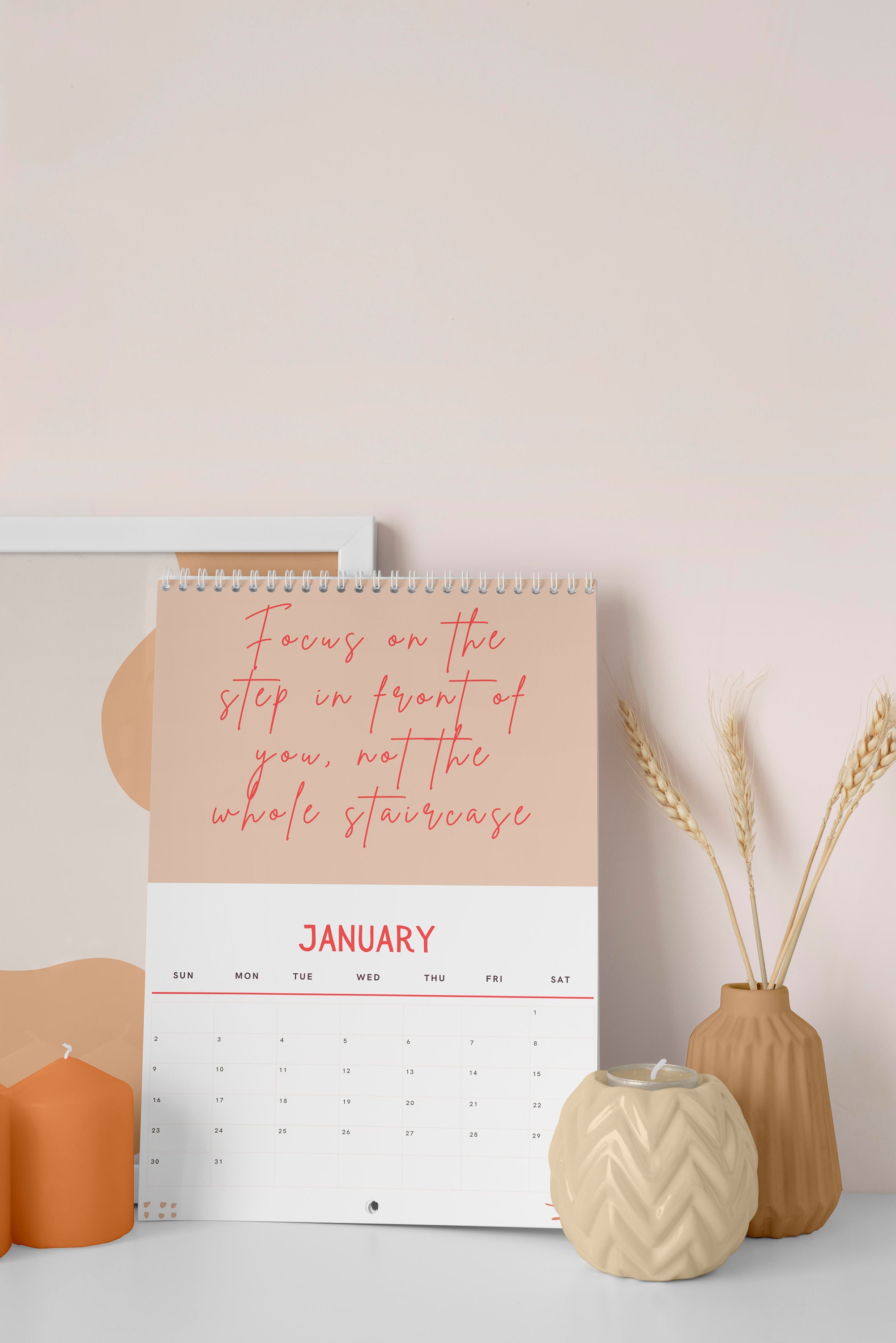 2026 Positive Affirmation Calendar: Quote Wall Calendar - Etsy