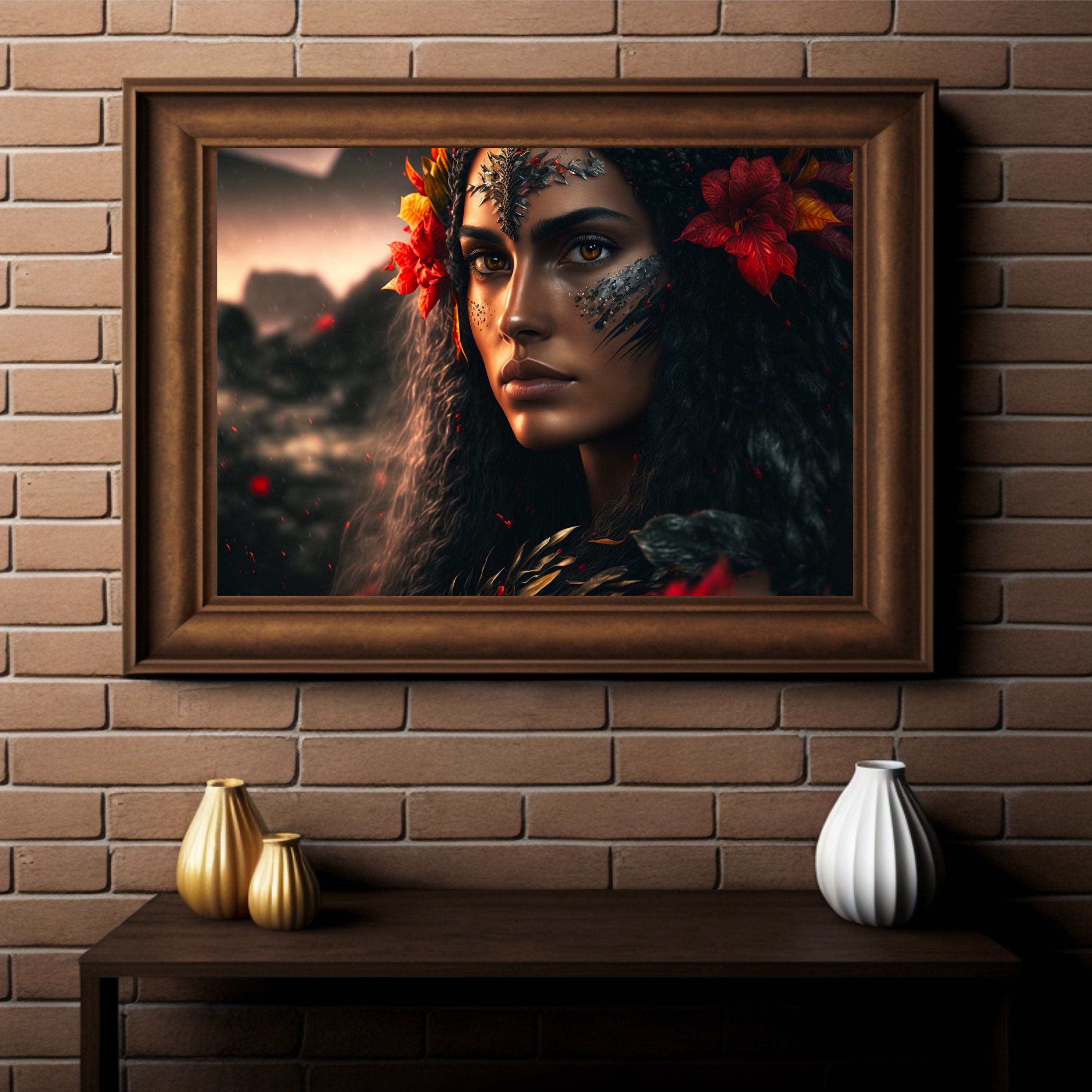 Hula Art Hawaiian Decor Hula Dancer Art Digital Print Hula Girl ...