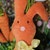 Easter Plush Orange Bunny, Wreath Supply - Etsy