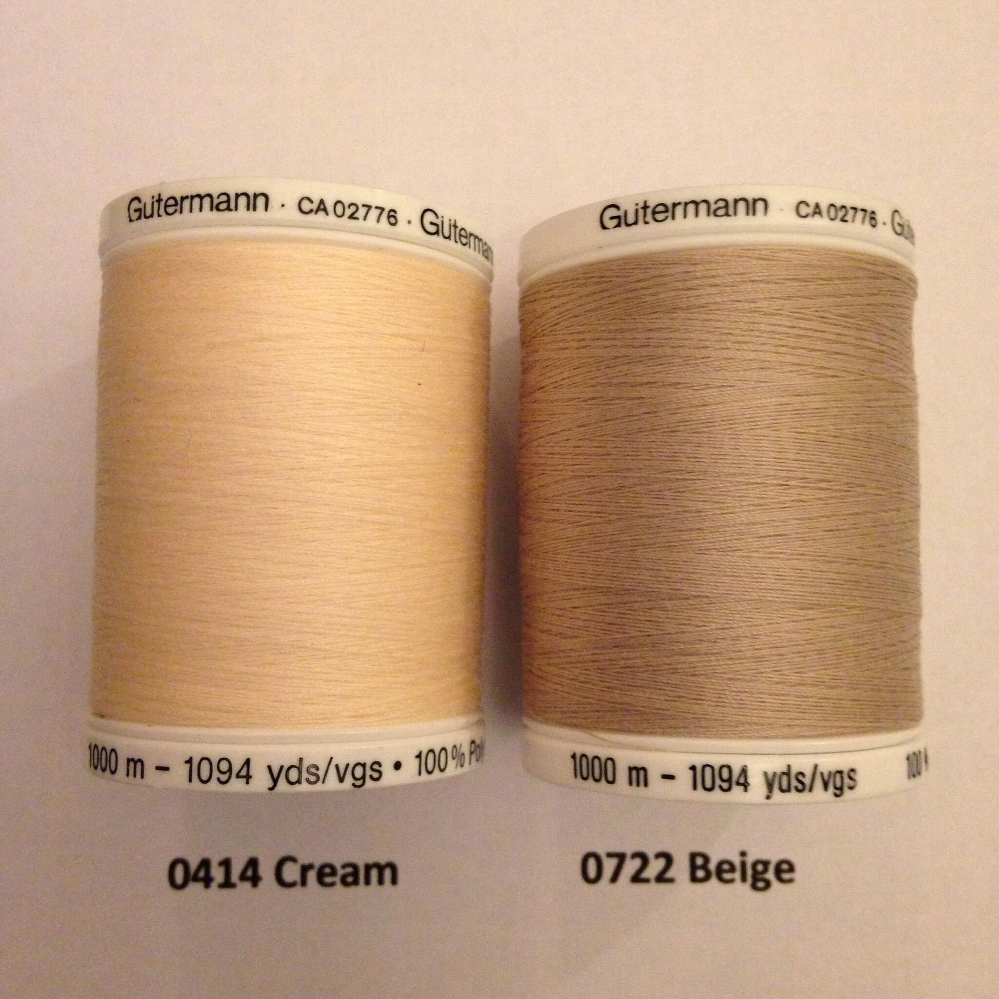Gutermann Polyester Sew All Thread 1000m | Etsy