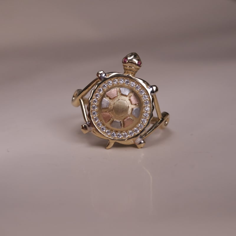 Turtle Ring - Etsy