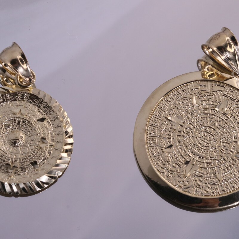 Gold Aztec Calendar - Etsy